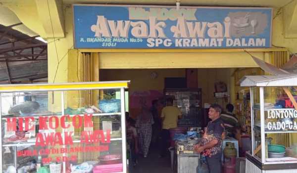 Awak Awai, Legenda Mie Kocok di Kota Sigli