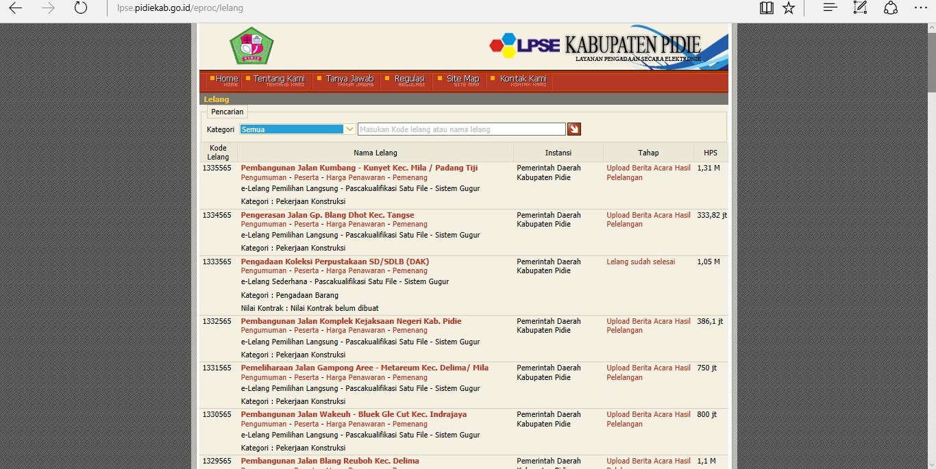 Ini 5 Proyek Basah pada Musim Banjir di Pidie
