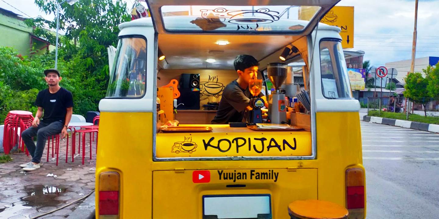 Kopijan, Kedai Kopi Keliling yang Menawarkan Beragam Sajian Kopi